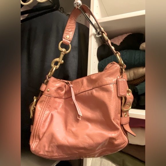 Coach | Bags | Coach Medium Patent Leather Zoe Bag 2735 | Poshmark